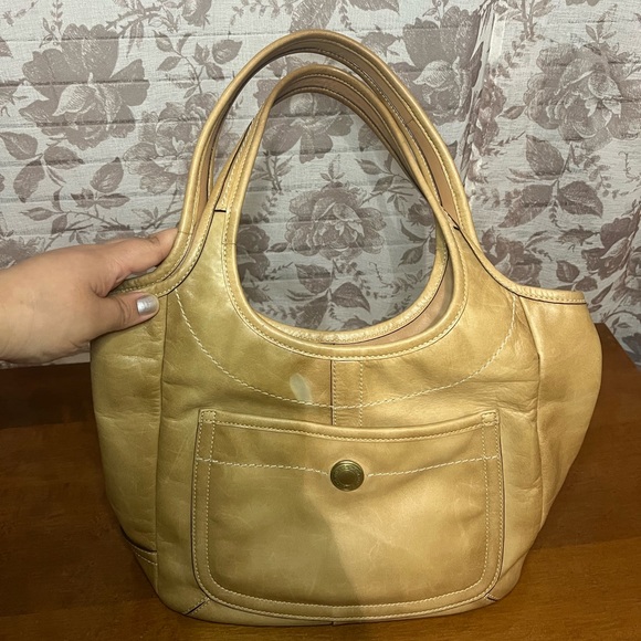 Coach | Bags | Coach Ergo Legacy Reserved Hobo 743 Camel Tan Leather ...